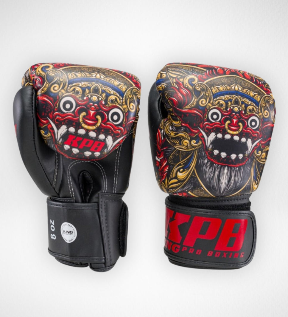 King Pro Boxing Boxhandschuhe BG Baron - Schwarz/Rot/Gold – The Fight ...